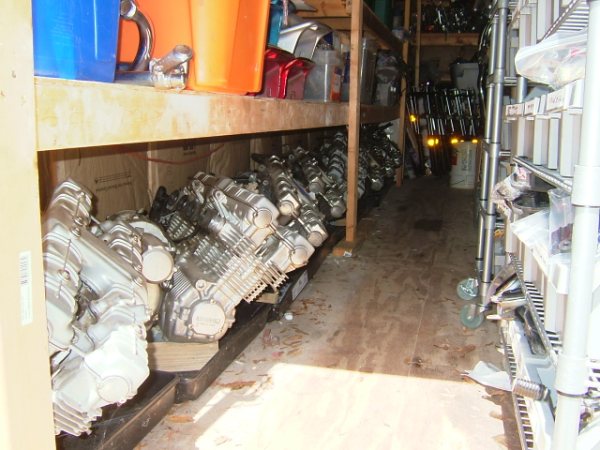 Used Honda CBX Motorcycle Parts